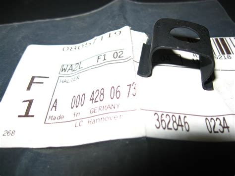 A0004280673 Зажим шланга тормозного MERCEDES | Запчасти на DRIVE2