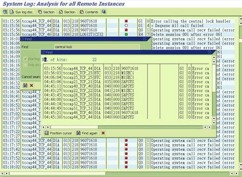 Error Calling The Central Lock Handler Sap Community