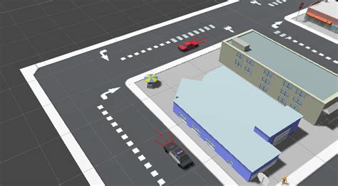 Github Dylanmad Traffic Simulation A State Driven City Simulation With Vehicles Pedestrians