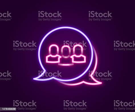 검은 색 배경에 격리 빛나는 네온 라인 프로젝트 팀 베이스 아이콘 비즈니스 분석 및 계획 컨설팅 팀 워크 프로젝트 관리 개발자 다채로운 개요 개념 벡터 개념에 대한 스톡