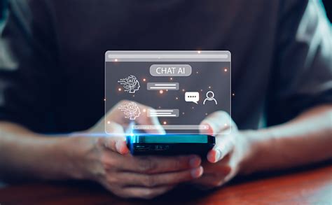 인공지능 기술을 활용한 Ai 챗봇 대화 스마트 로봇 Ai 생성형 Ai 답변 무언가를 생성하기 위한 명령 프롬프트 고객 지원