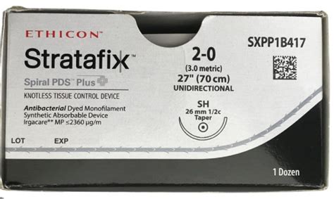 Ethicon Sxpp1b417 Stratafix™ Symmetric Pds Plus Suture