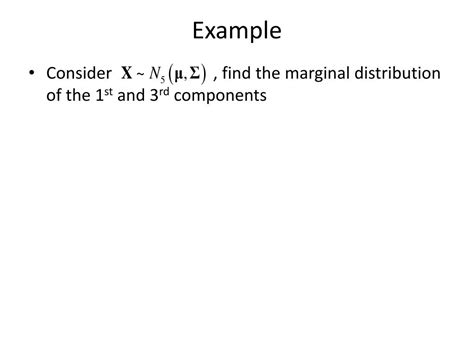 Ppt The Multivariate Normal Distribution Part 2 Powerpoint Presentation Id 3079191