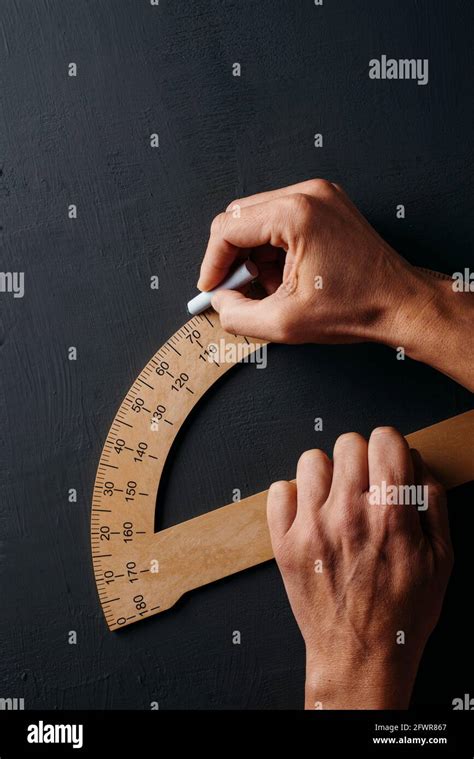 Measuring Protractor Hi Res Stock Photography And Images Alamy