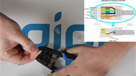 Как правильно обжать кабель для IP-камеры. Обжимка витой пары для ...