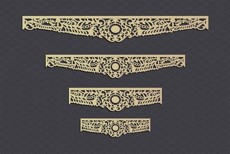 Premium Vector File For Cnc Vector Motifs