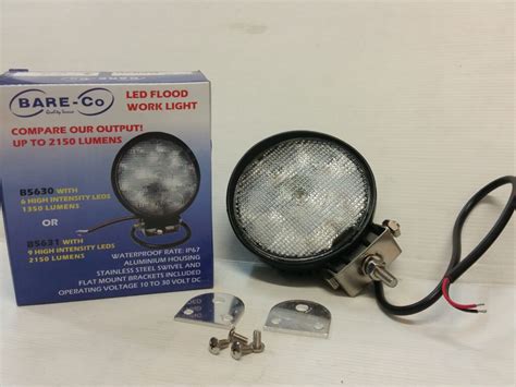 Work Flood Light With 6 High Intensity Leds 1350 Lumens Hvtm