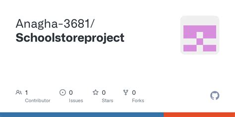 GitHub Anagha 3681 Schoolstoreproject