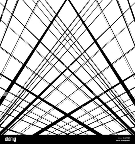 Pattern Of Irregular Random Lines Black And White Abstract Texture Stock Vector Image And Art