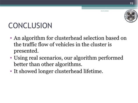 Using Traffic Flow For Cluster Formation In Vanet Ppt