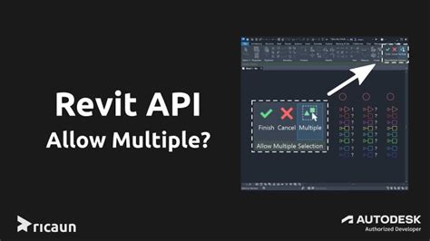 Ricaun On Linkedin Weird Allow Multiple Selection Revit Api 2025
