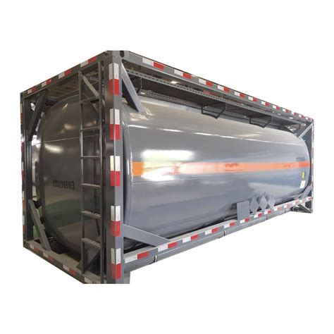 20ft Hcl Tank Container 23 Cubic Meters Storage And Transport