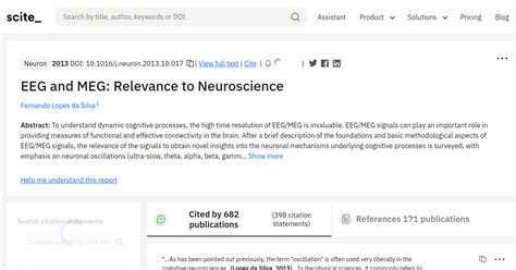 Eeg And Meg Relevance To Neuroscience