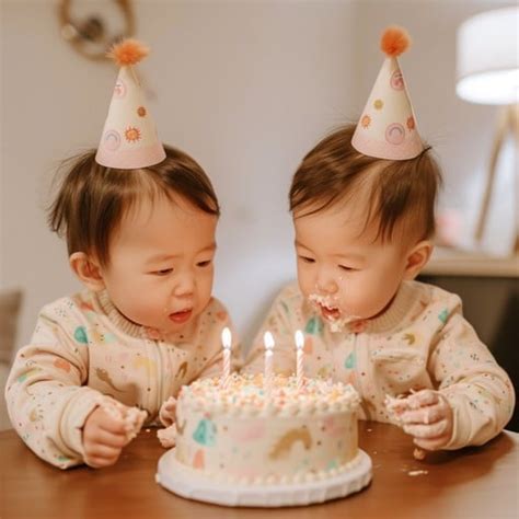 Free Twins Birthday Celebration Photo Twins Birthday Celebration
