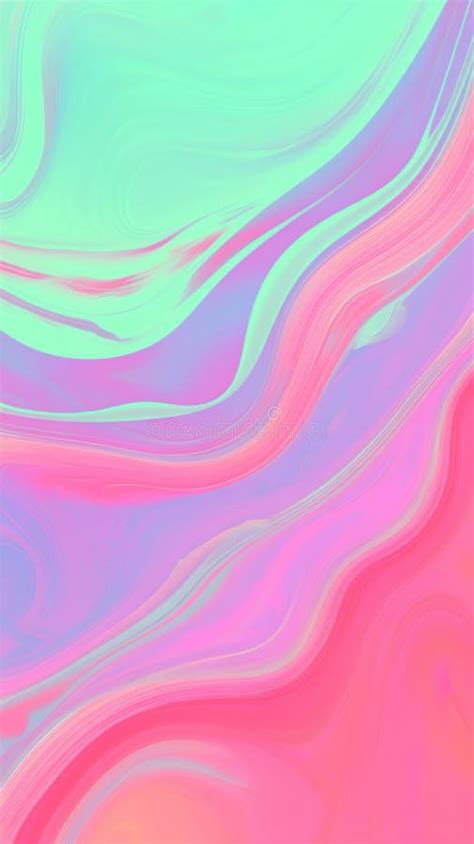 Abstract Pastel Gradient Background Forming Swirling Pattern Stock