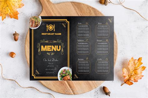 تصميم منيو Menu Design مستقل