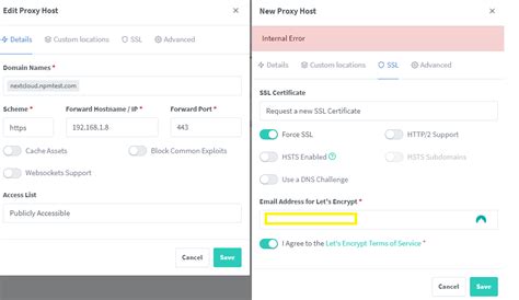 unifi nginx proxy manager nextcloud 🇩🇪 deutsch german nextcloud