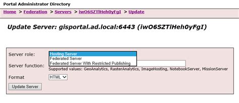 Solved Hosting Server In Portal For Arcgis Esri Community