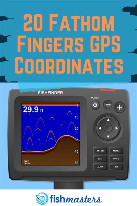 20 Fathom Fingers GPS Coordinates Gps Coordinates Gps Inshore Fishing