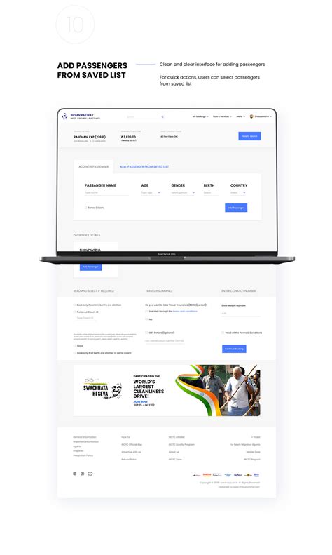 Irctc Case Study Interaction Design Behance