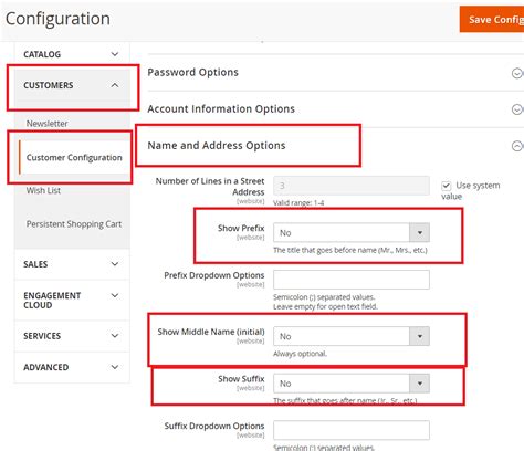 Admin How To Remove The Prefix Field From The Checkout In 2 2 Magento Stack Exchange