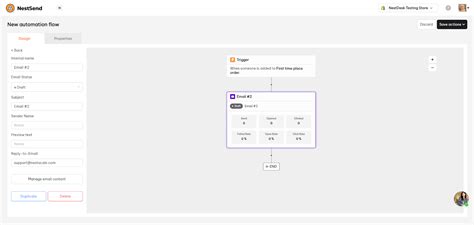 How To Create Automation Flow In NestSend NestSend Help Center