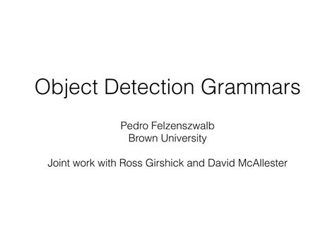 Pdf Object Detection Grammars Dokumentips