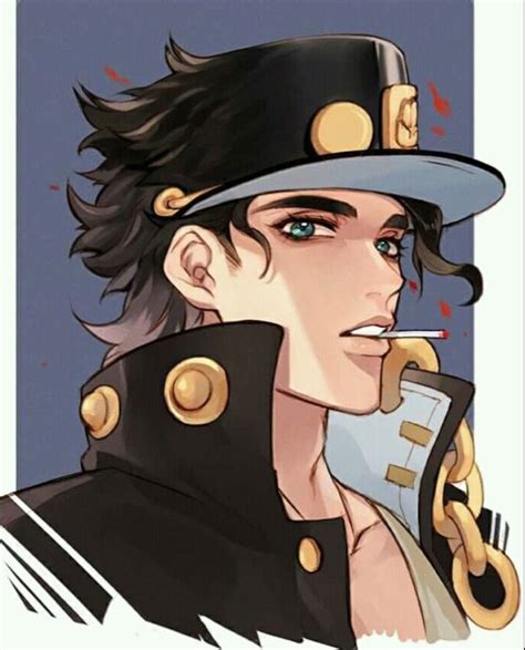 Jotaro Kujo Fan Art Portrait By Danhel67 On Deviantart Hot Sex Picture