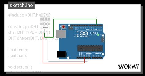 Dht Sensor Wokwi Esp32 Stm32 Arduino Simulator