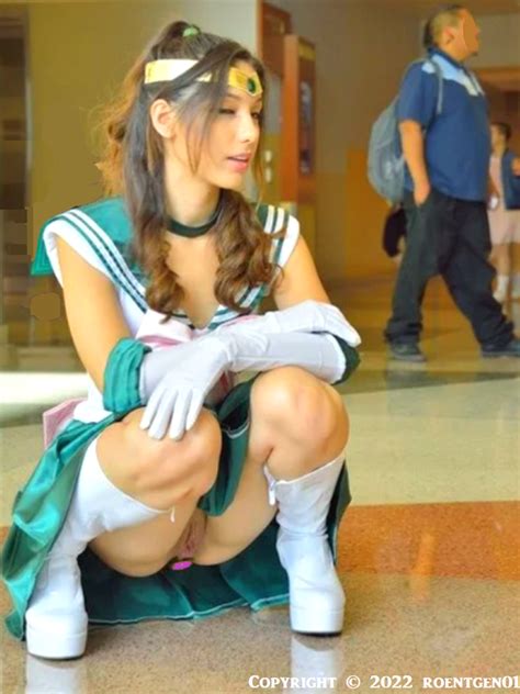 sailormoon sailor jupiter upskirt cosplay with roentgen01