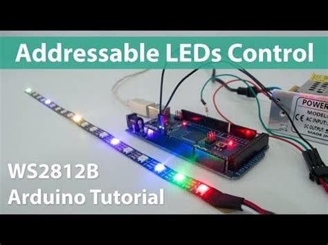 How To Control WS B Individually Addressable LEDs Using Arduino YouTube Arduino