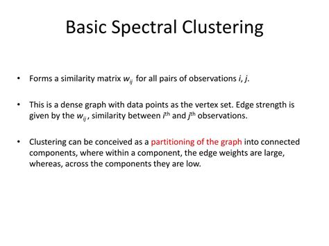 PPT Spectral Clustering Insightful Solution Beyond K Means PowerPoint Presentation ID