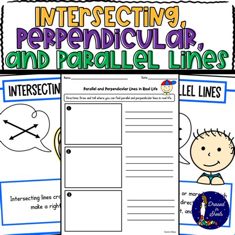 Intersecting Perpendicular And Parallel Lines Wo Made By Teachers