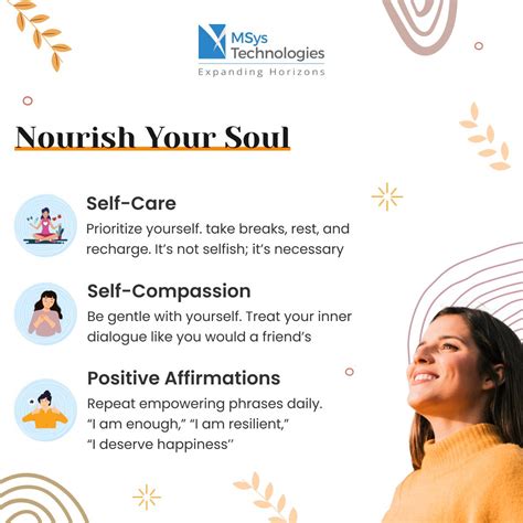 Soulnourishment Selflove Positivevibes Mentalwellbeing Msyscares Msys Technologies