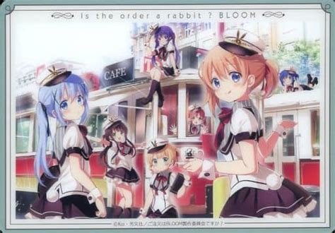 駿河屋 集合電車 ブラインドコレクションシート 「きゃらっとくじ ご注文はうさぎですか Bloom ～rabbit Memories