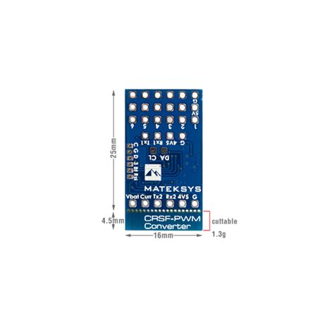 matek crsf to pwm converter crsf pwm 6