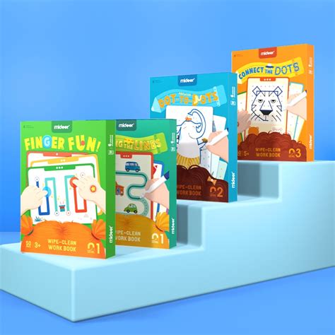 Jual Grosirjmk Mideer Finger Fun Tracing The Line Mainan Montessori