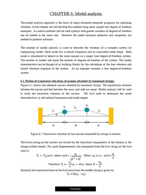 06 Modal Pdf Pdf Eigenvalues And Eigenvectors Normal Mode