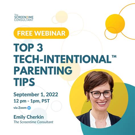 Techintentional Thescreentimeconsultant Emily Cherkin