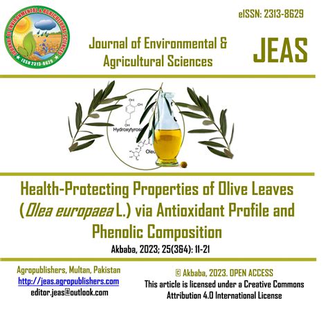 Health Protecting Properties Of Olive Leaves Via Antioxidant Profile And Phenolic Composition