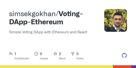 Github Simsekgokhanvoting Dapp Ethereum Simple Voting Dapp With Ethereum And React