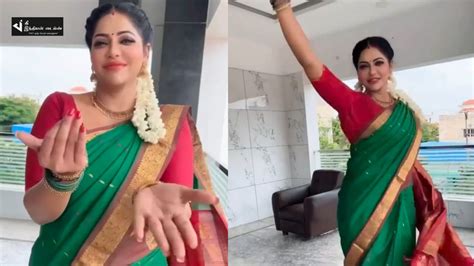 மல்லிப்பூ பாடலுக்கு Vibe செய்த பாக்கியலட்சுமி சீரியல் ராதிகா Reaction லாம் வேறமாறி இருக்கே