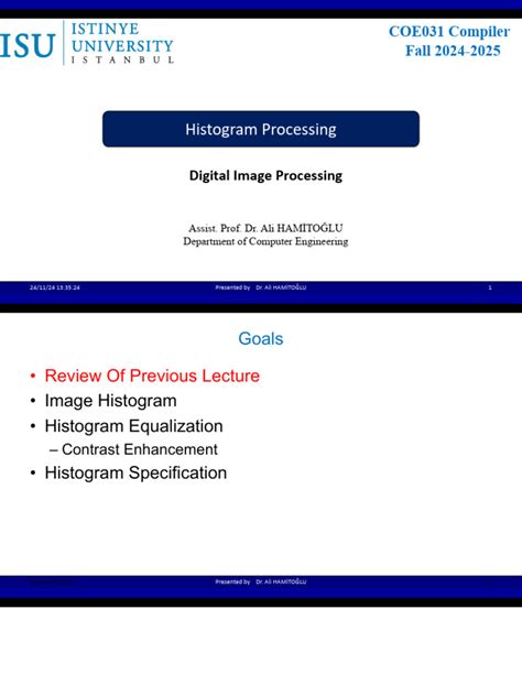 Lecture 5 1 Histogram Processing Pdf Vision Multidimensional