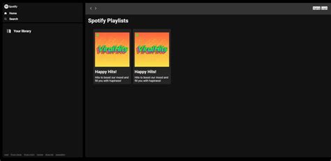 Bibek Panda On Linkedin 100daysofcode Webdevelopment Spotifyclone