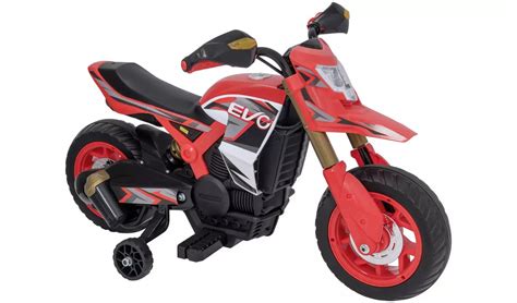 Evo Rally Motorbike 6v Powered Vehicle Red Ged Outlet