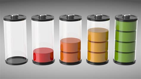 배터리 아이콘 세트 1 3d 모델 29 Fbx C4d Unitypackage Upk Max Ma Obj Gltf Usd Free3d