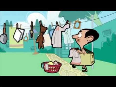 Mr Bean Doing Laundry Hanging T… English Esl Video Lessons