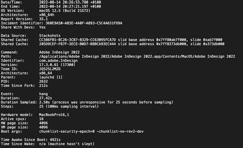Solved Indesign Hangs On Start Up After 4 Minutes Adobe Community