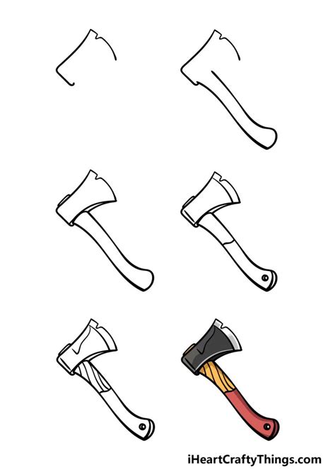How To Draw An Axe Kimes Tifeally