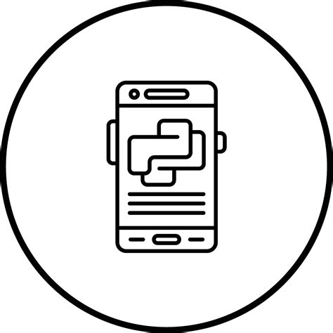 Python Vector Icon 32215677 Vector Art At Vecteezy